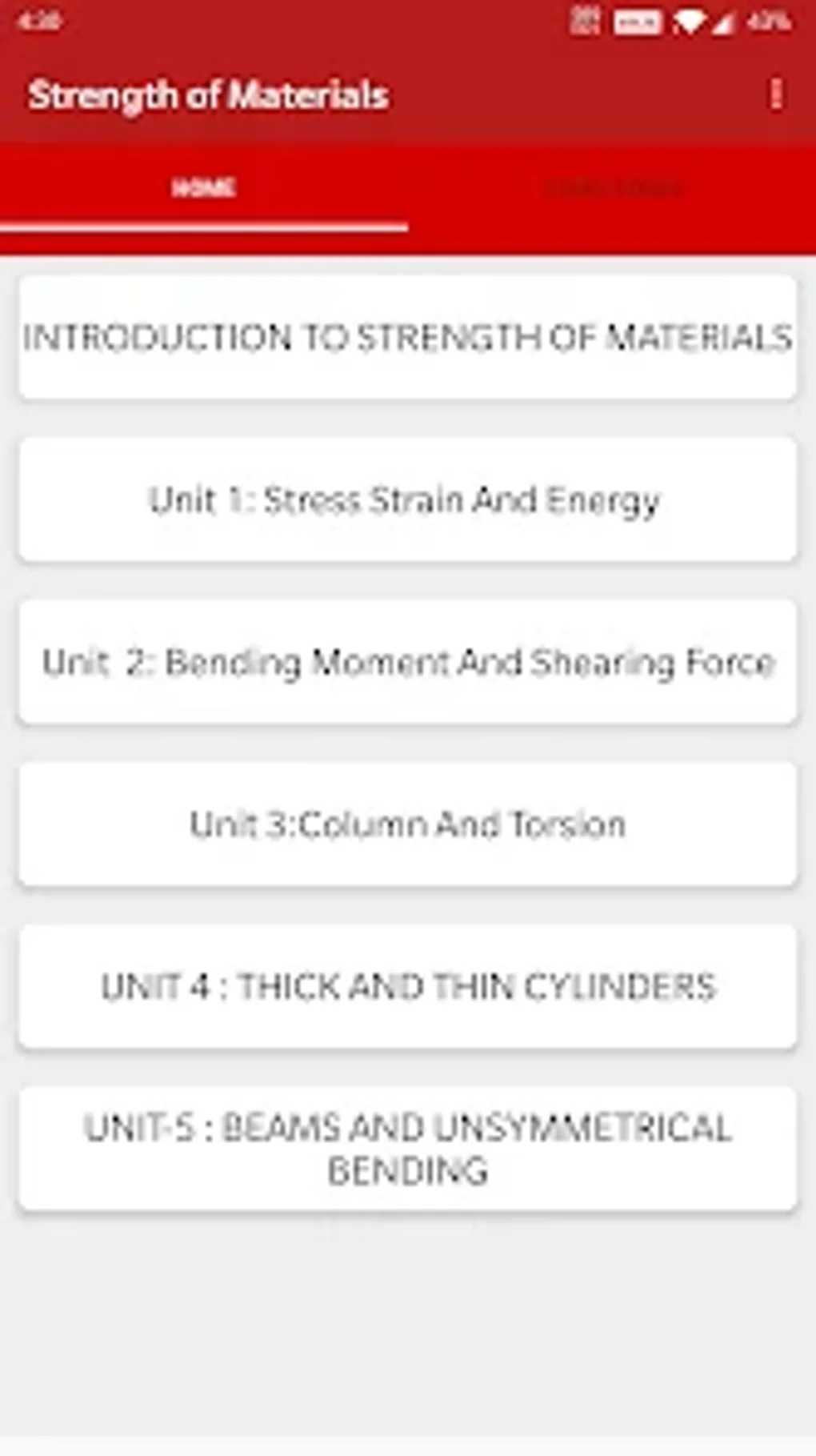 Android için Strength of Materials - SOM - İndir