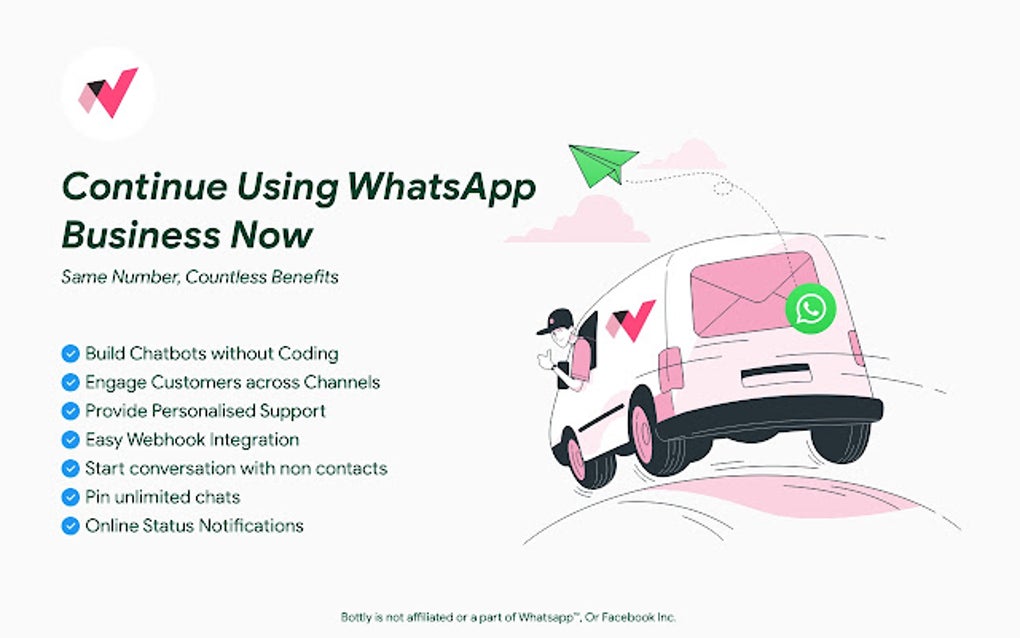 Bottly for WhatsApp™ para Google Chrome - Extensión Descargar