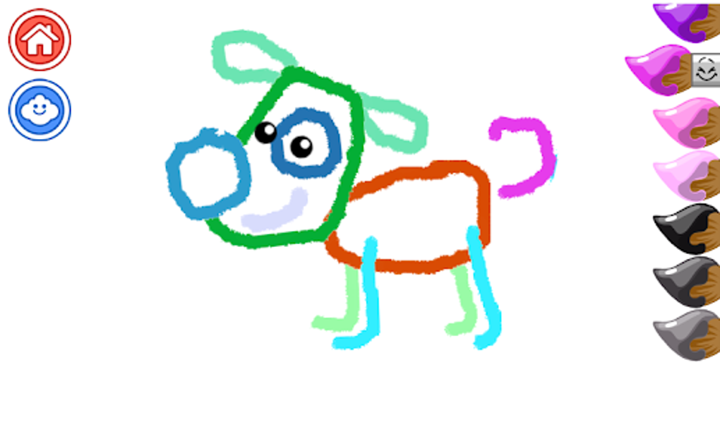 Live coloring pages for children for Android - Download