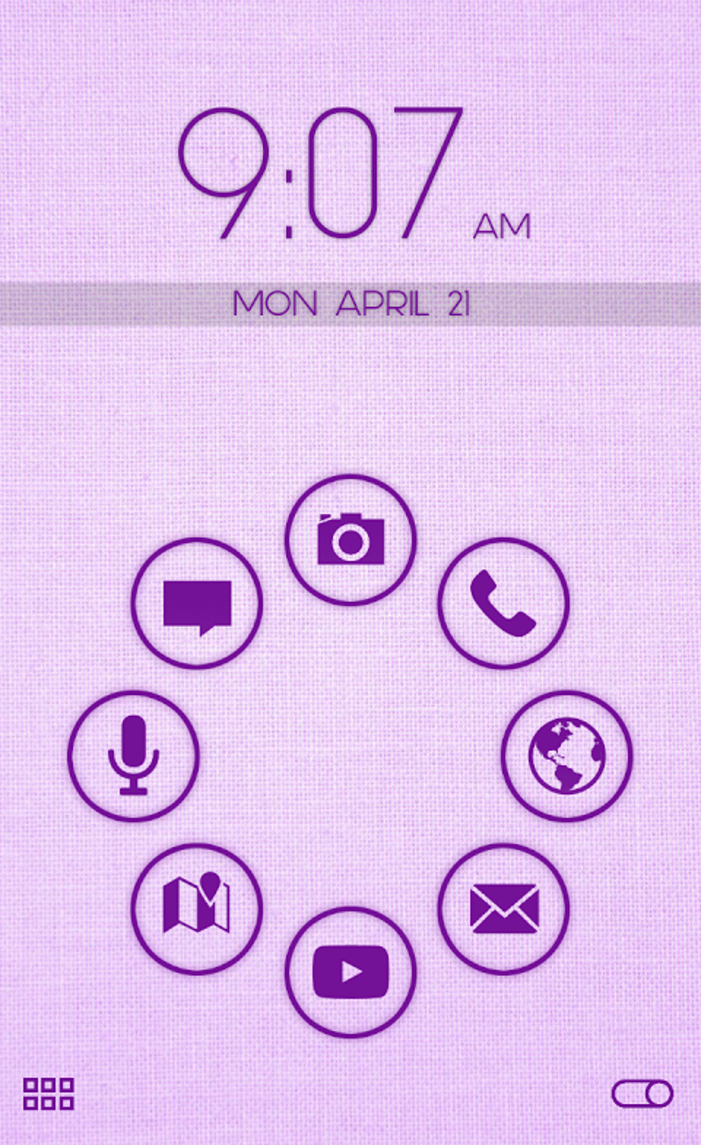 Stamped Purple SL Theme APK for Android - Download