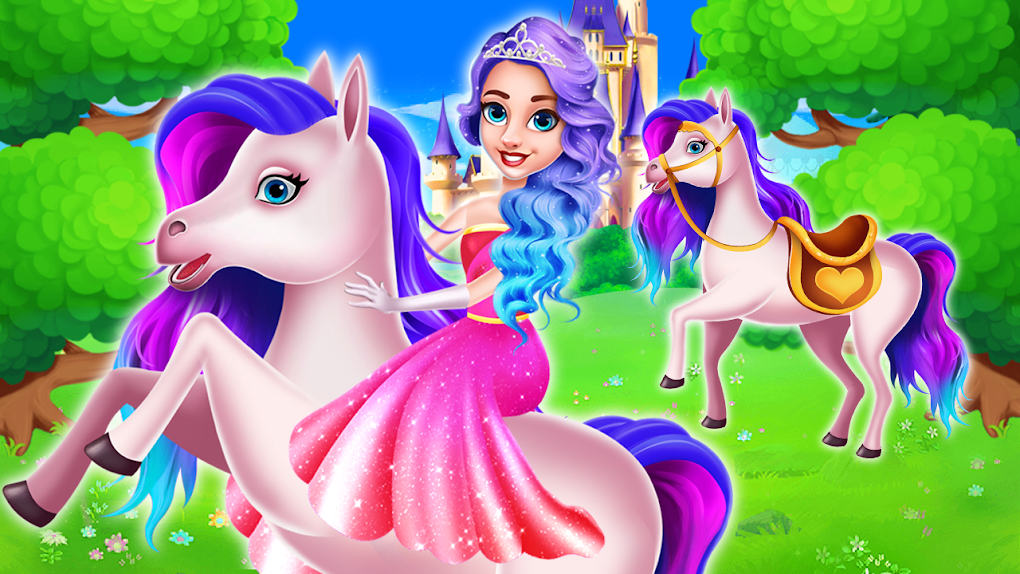 Princess Pony Horse Caring - Magical Beauty Salon for Android - Download