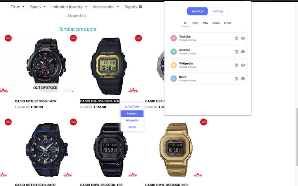 Linky for Google Chrome - Extension Download