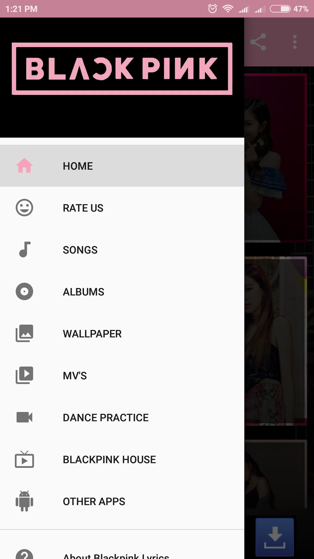 Blackpink Lyrics Offline APK for Android - Download