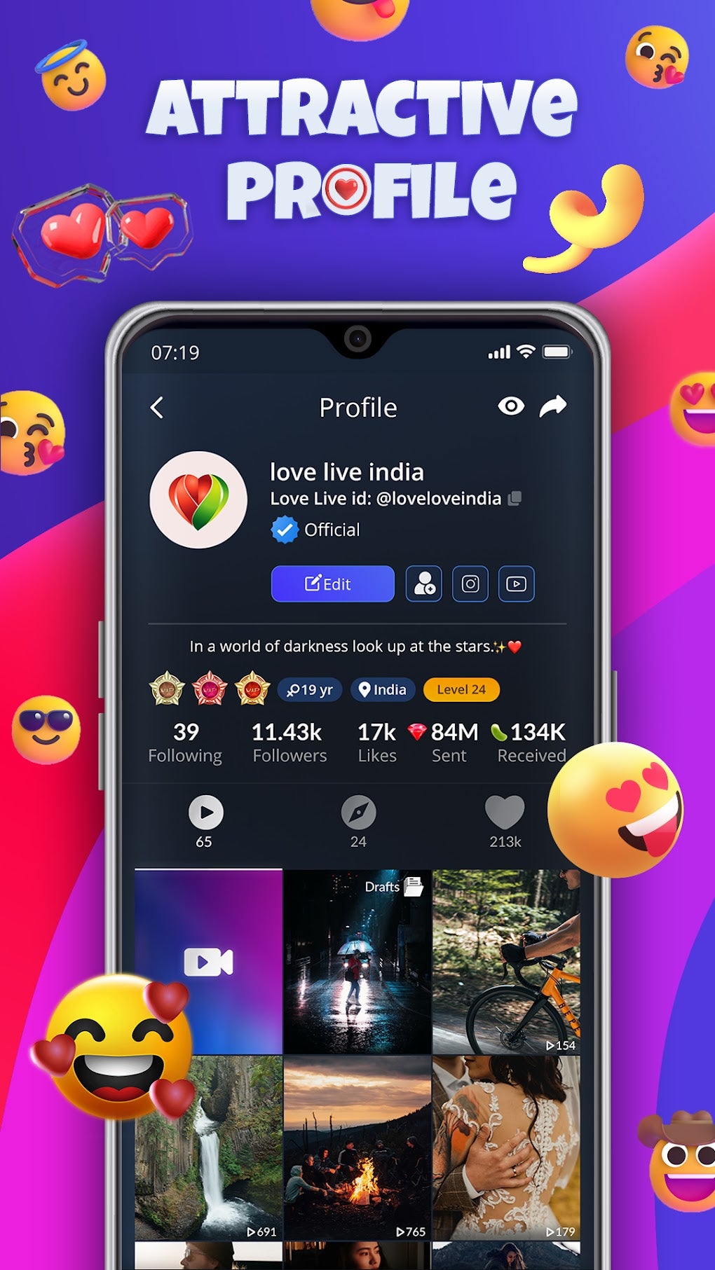 Love Live Stream Short Video for Android - Download