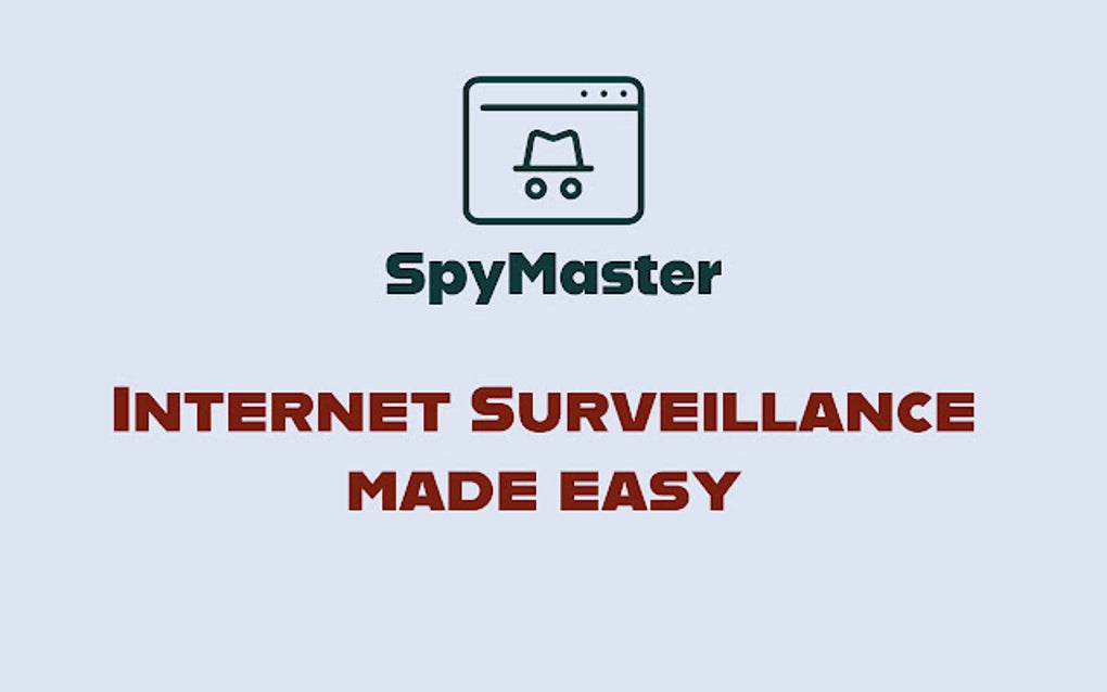 SpyMaster - Internet Monitoring Tool для Google Chrome - Расширение Скачать
