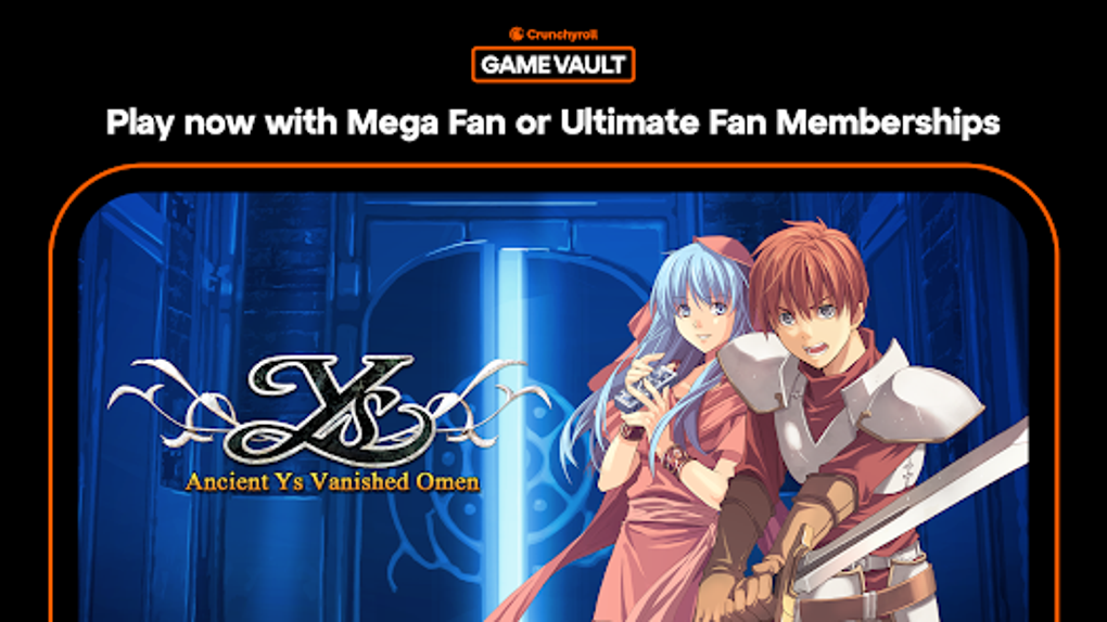 Crunchyroll: Ys Chronicles I cho Android - Tải về