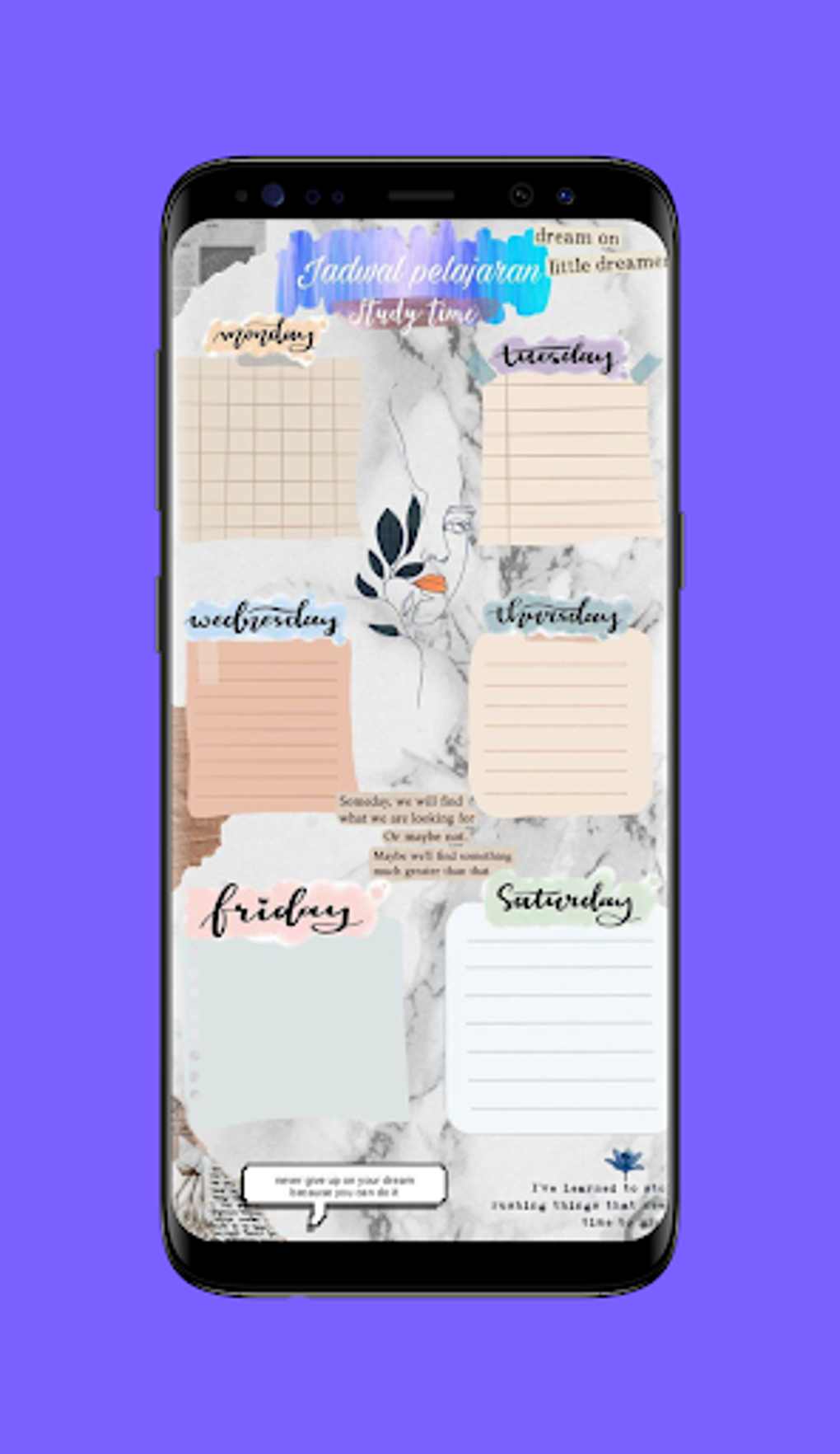 jadwal pelajaran wallpaper for Android - Download