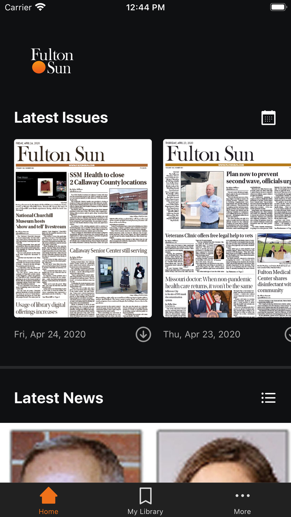 Fulton Sun for iPhone - Download