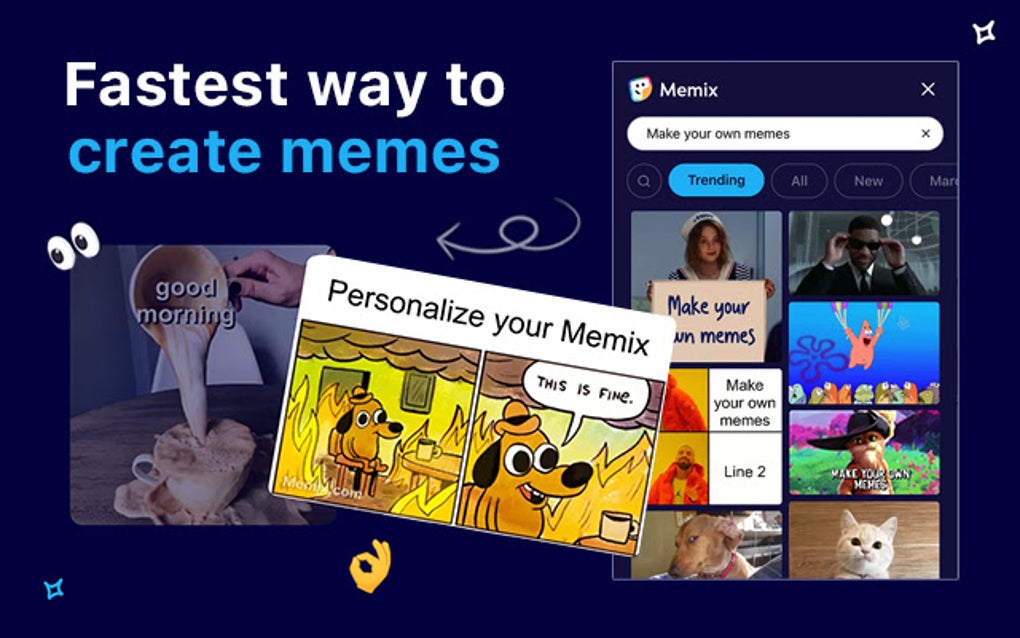 Memix - Make memes fast pour Google Chrome - Extension Télécharger