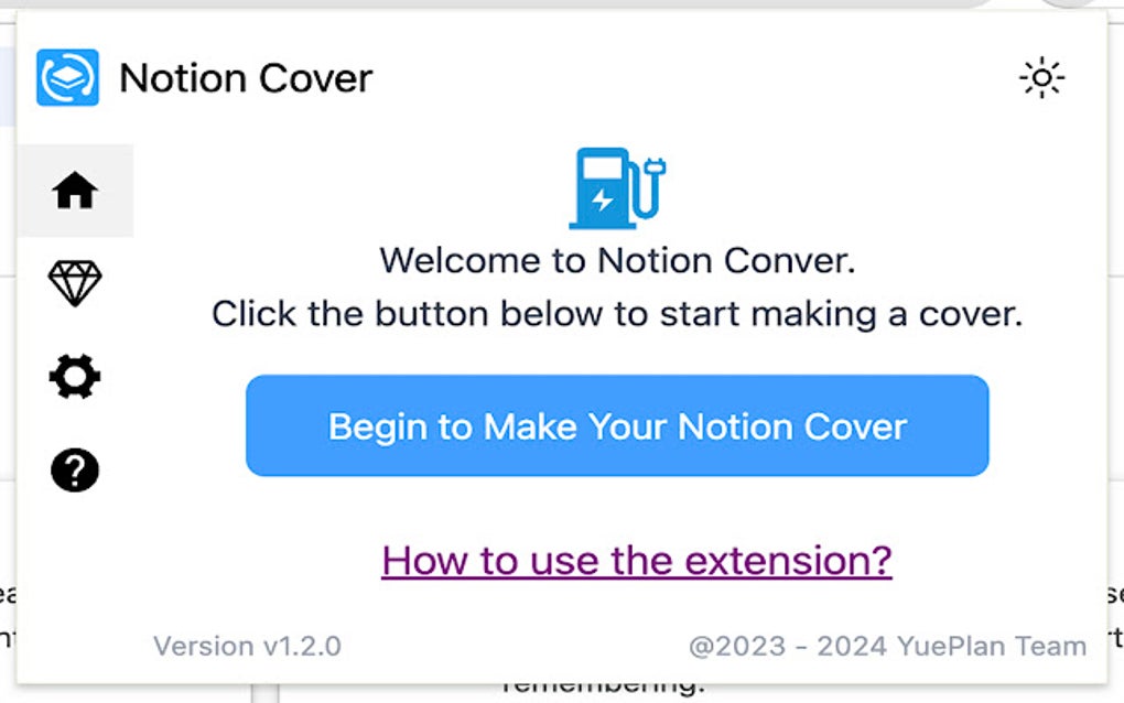 Notion Cover for Google Chrome - Extension Download