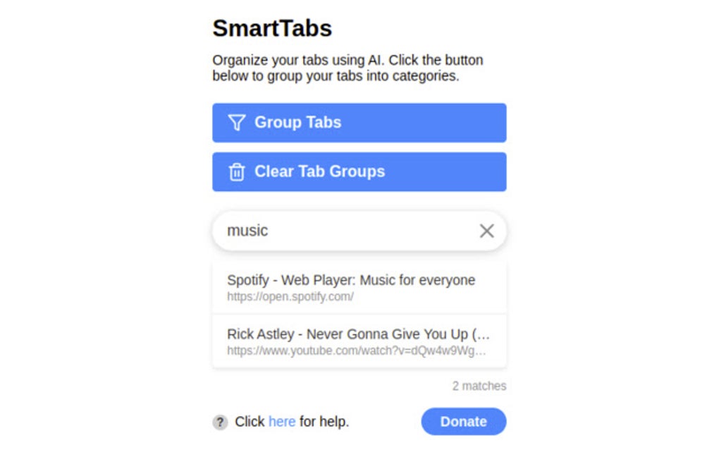 SmartTabs: AI-Powered Tab Management para Google Chrome - Extensión Descargar