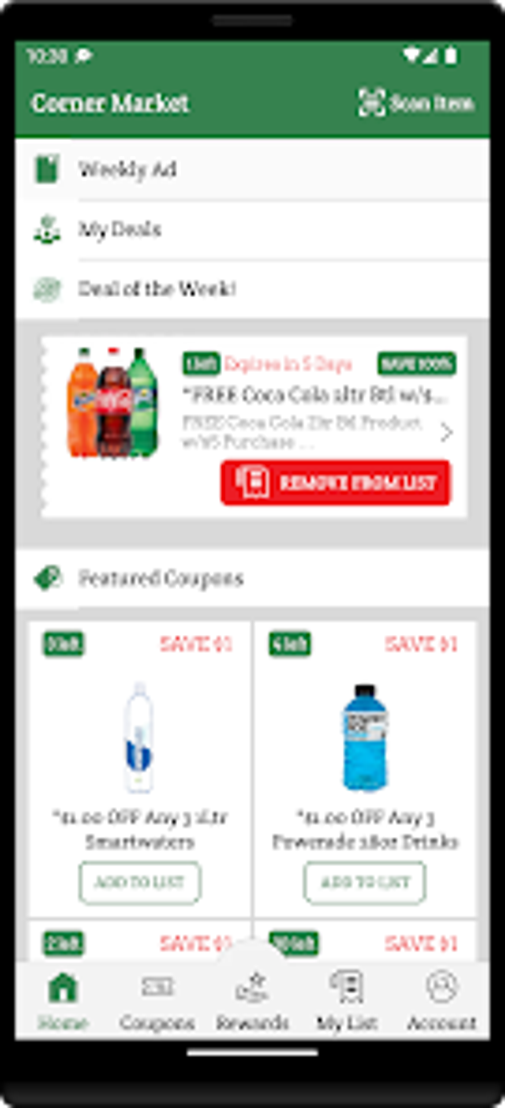 Corner Market for Android - Download