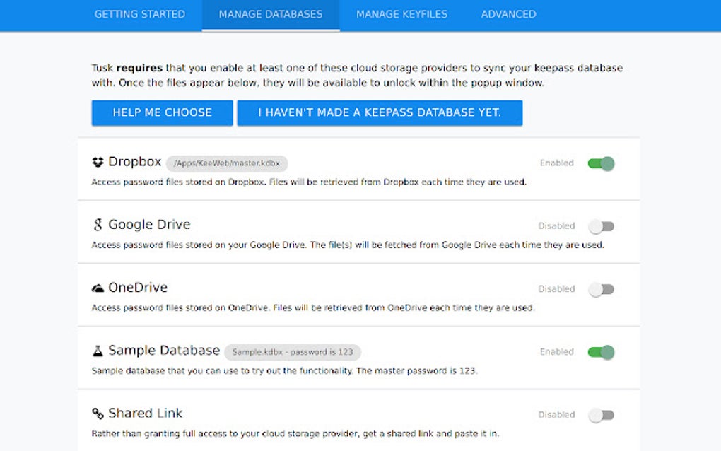 KeePass Tusk - Password Access and Autofill for Google Chrome ...