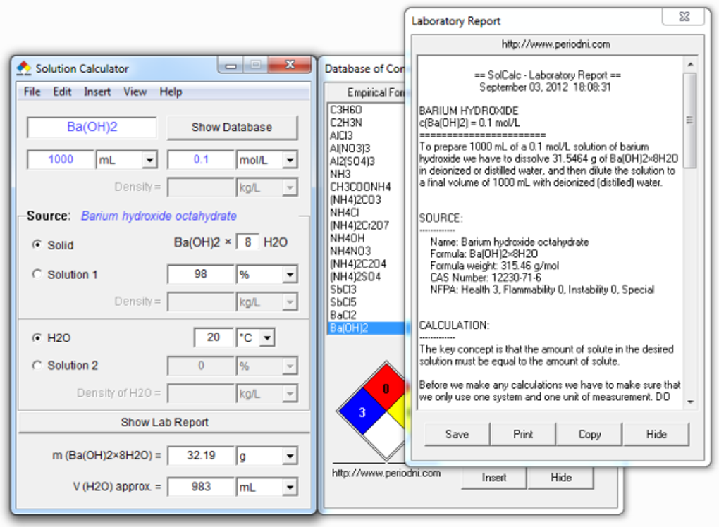 Solution Calculator Download