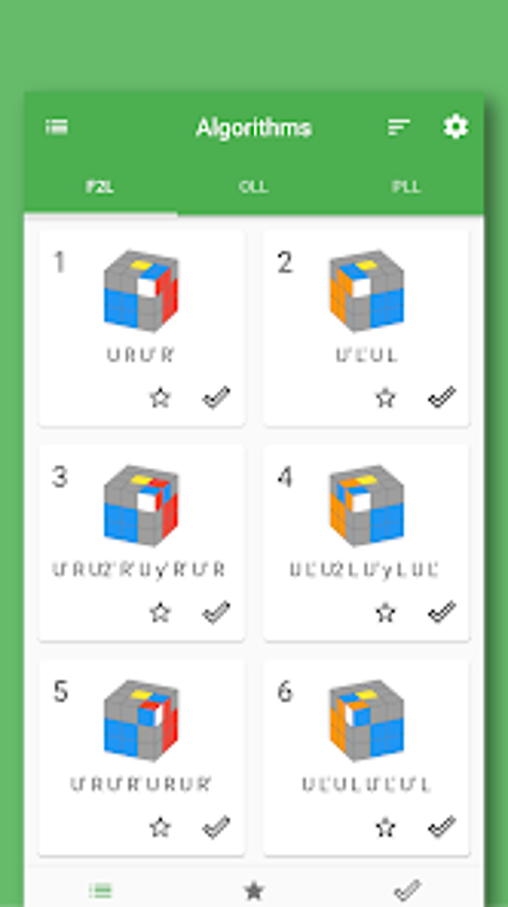Speed Cube CFOP - F2LOLLPLL for Android - Download