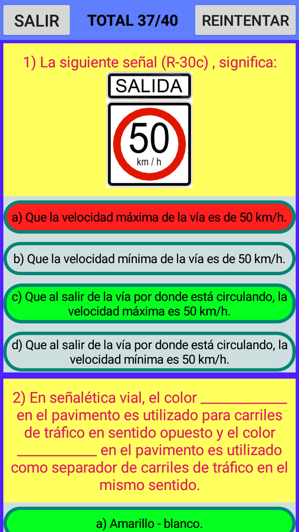 Examen simulacro MTC Perú 2021 for Android - Download
