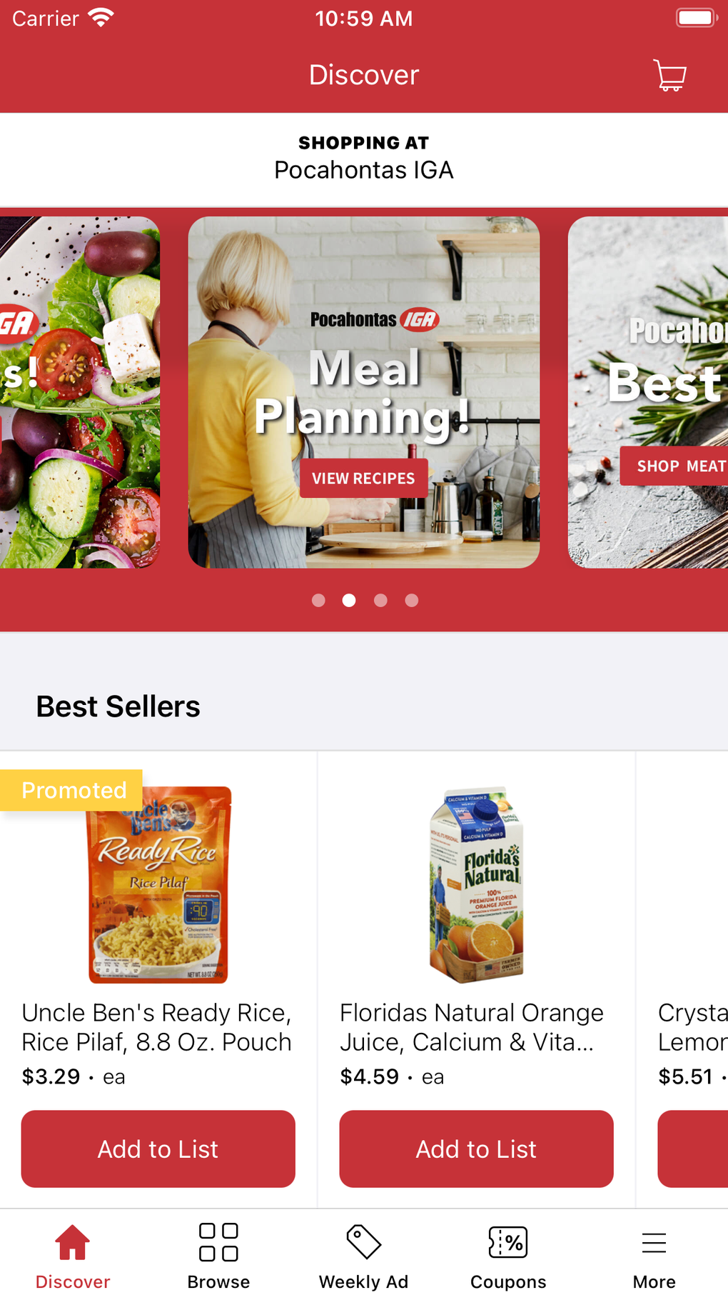 Pocahontas IGA para iPhone - Descargar