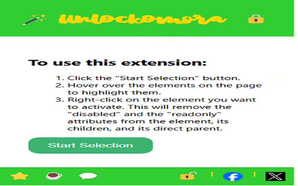 Unlockomora for Google Chrome - Extension Download