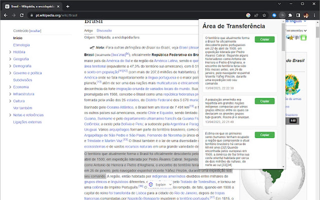 Clipboard History for Google Chrome - Extension Download