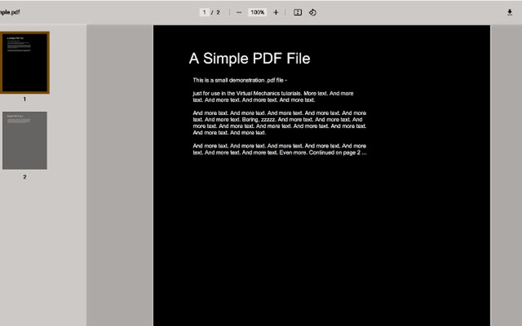 dark.pdf for Google Chrome - Extension Download