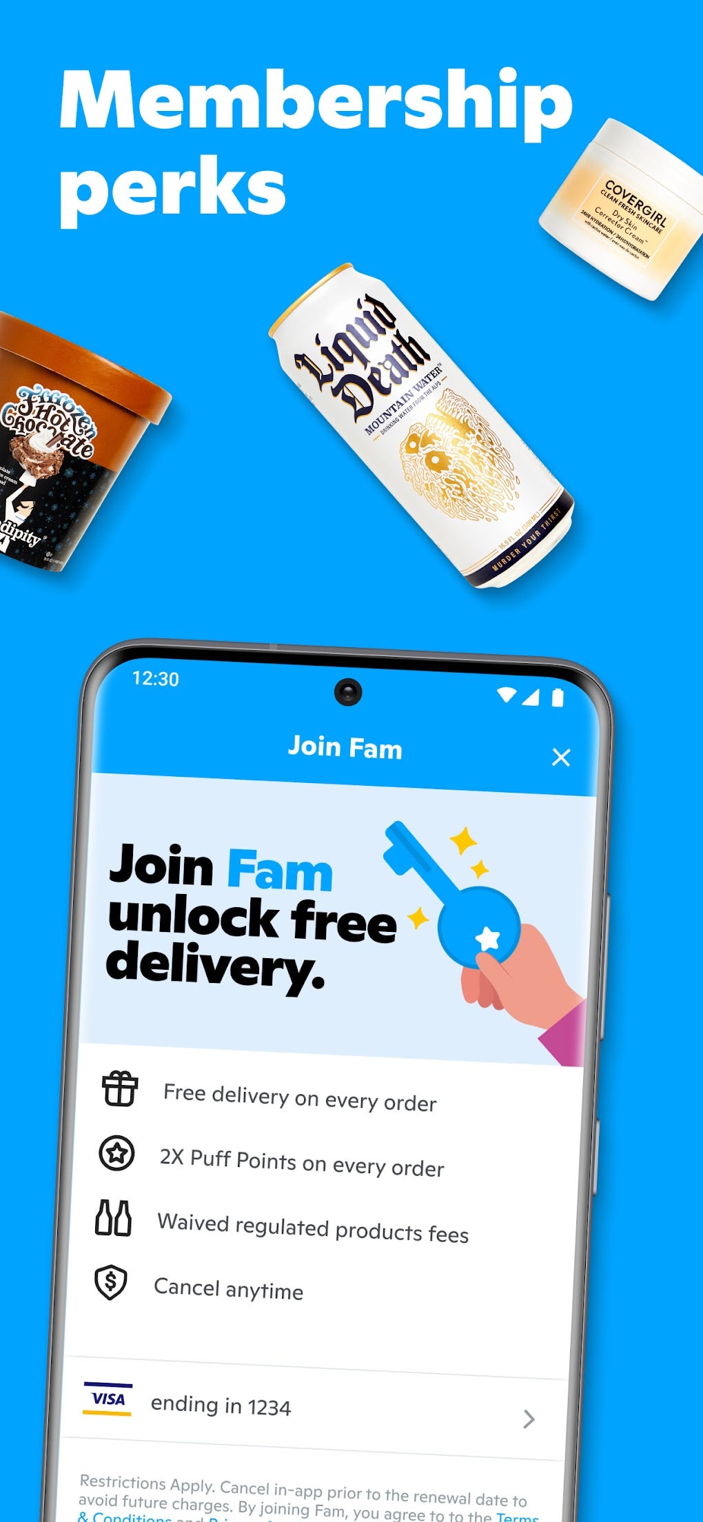 GopuffAlcohol Food Delivery APK para Android - Descargar