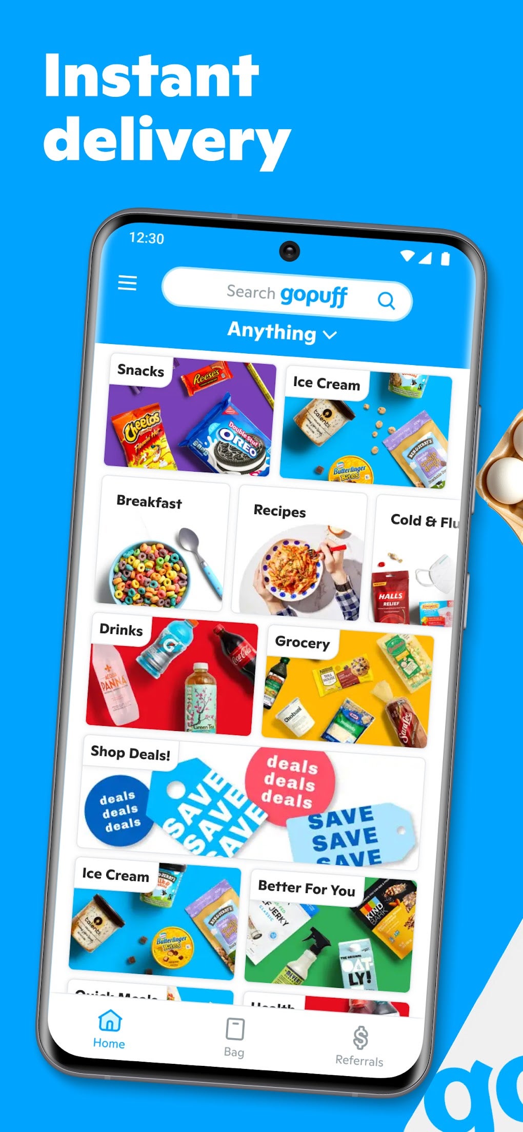 GopuffAlcohol Food Delivery APK para Android - Descargar