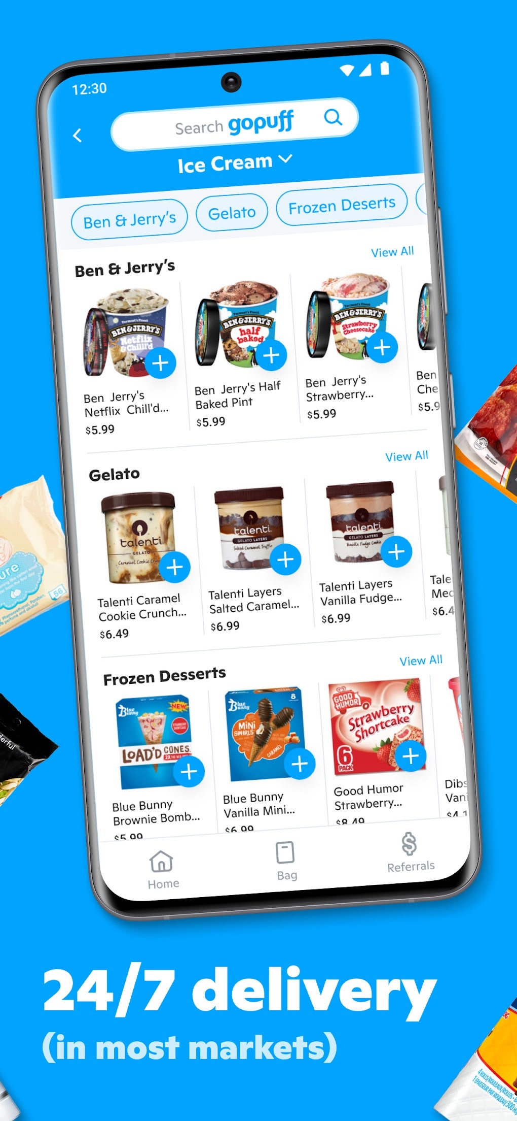 GopuffAlcohol Food Delivery APK para Android - Descargar