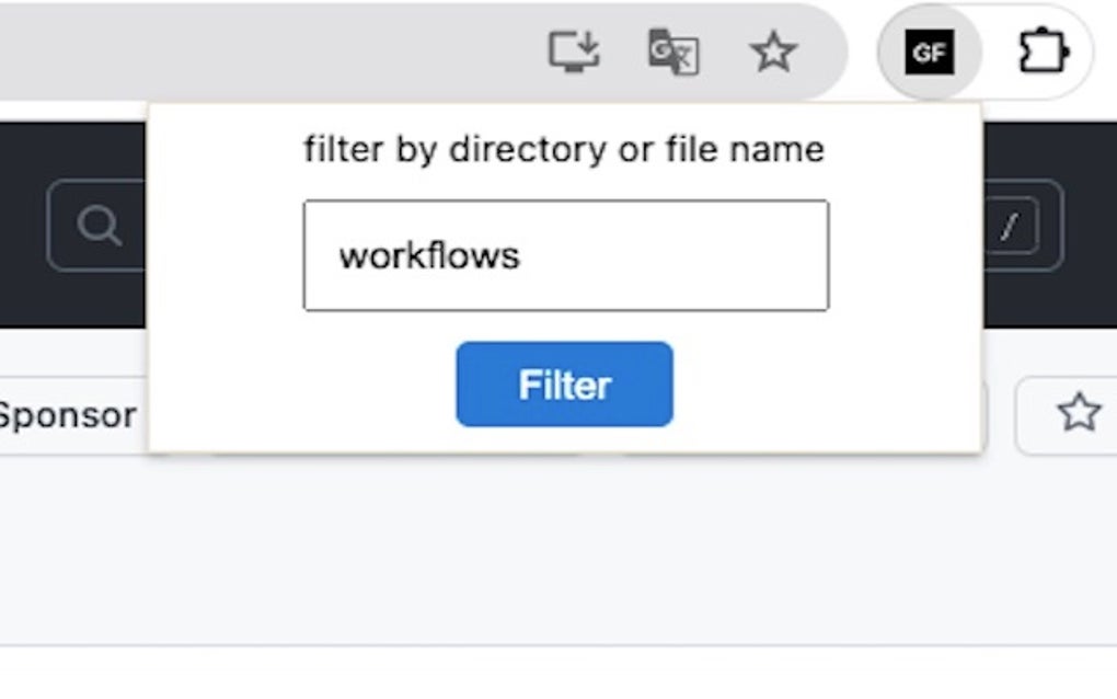 github diff filter para Google Chrome - Extensión Descargar