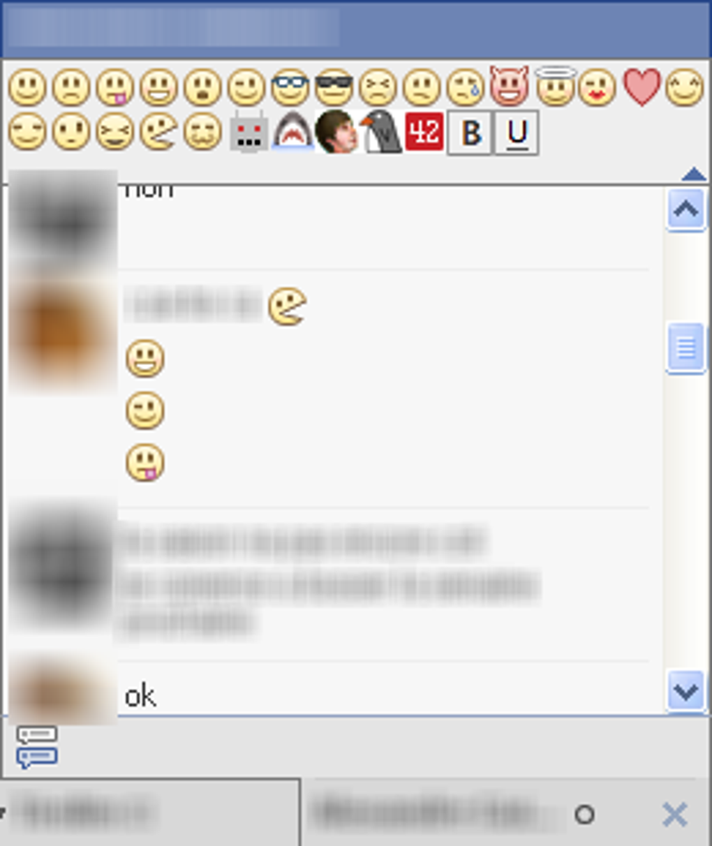 Facebook Chat Emoticons Bar - Descargar