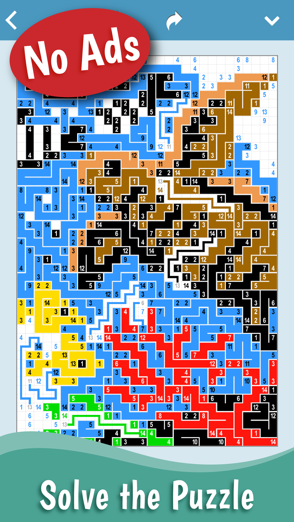 Link-a-Pix: Nonogram Links for iPhone - Download