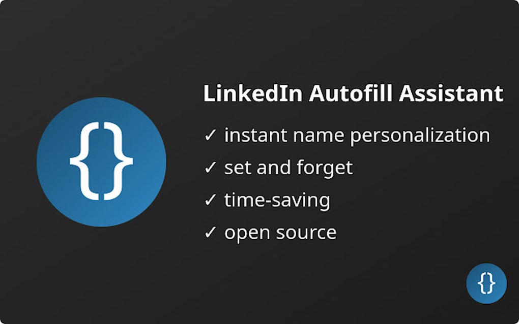 LinkedIn Autofill Assistant Google Chrome 용 - 확장 프로그램 다운로드