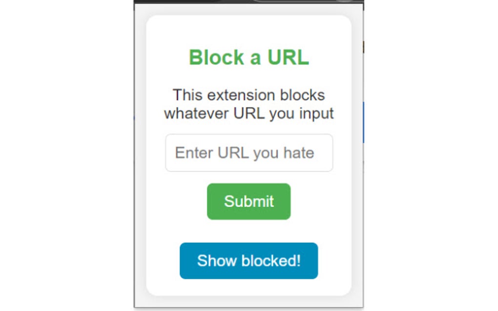 Website Blocker para Google Chrome - Extensión Descargar