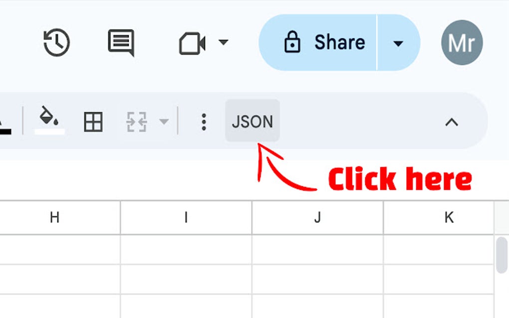 Sheet to JSON Google Chrome için - Eklenti İndir