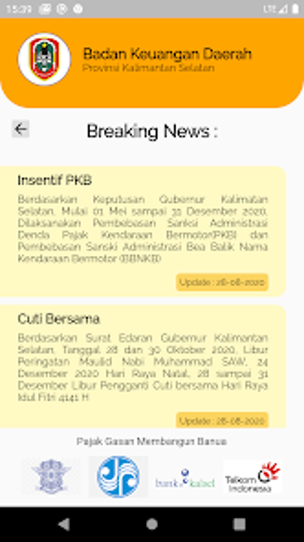 Bakeuda Prov Kalsel for Android - Download