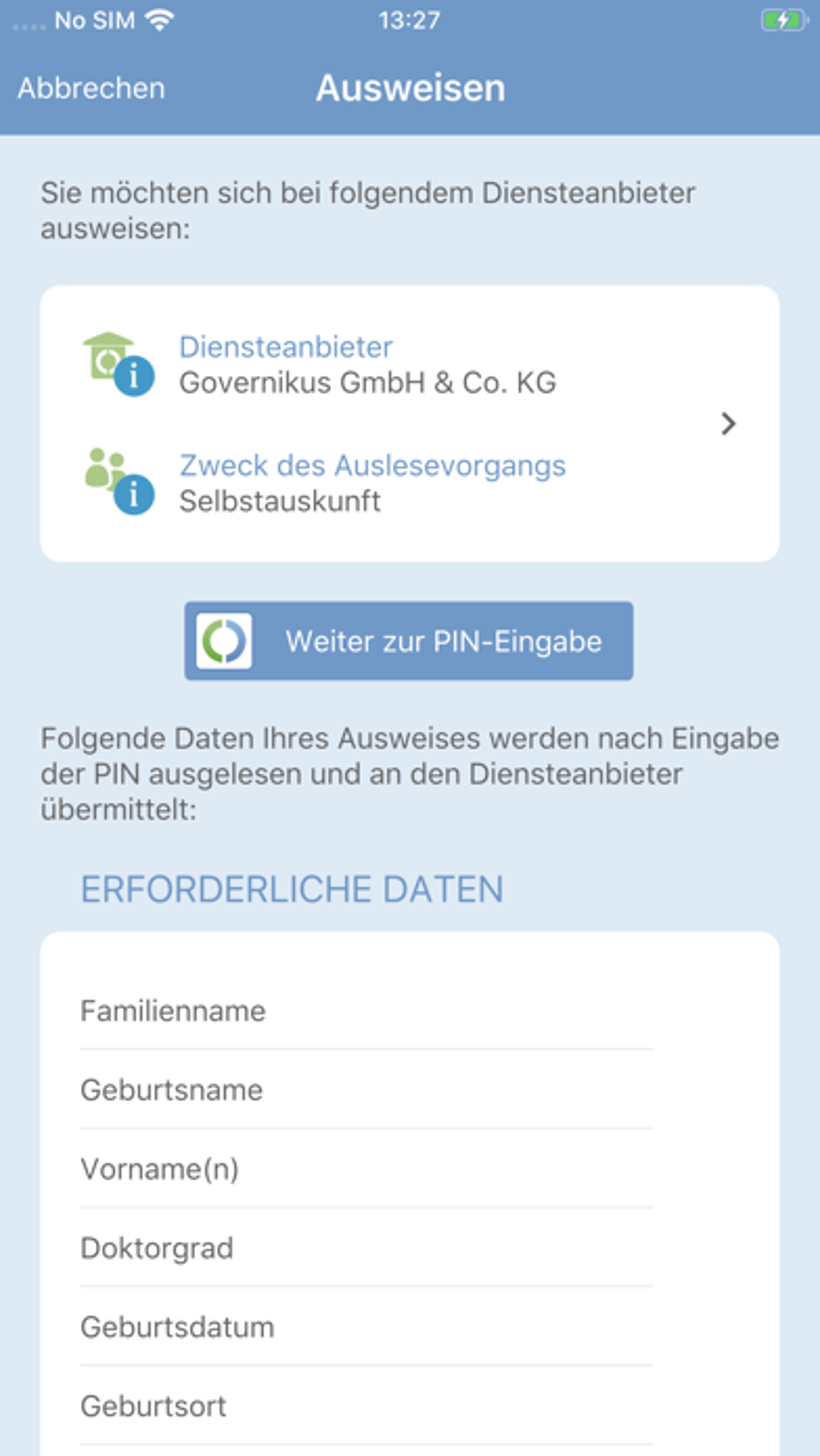 AusweisApp2 für iPhone - Download