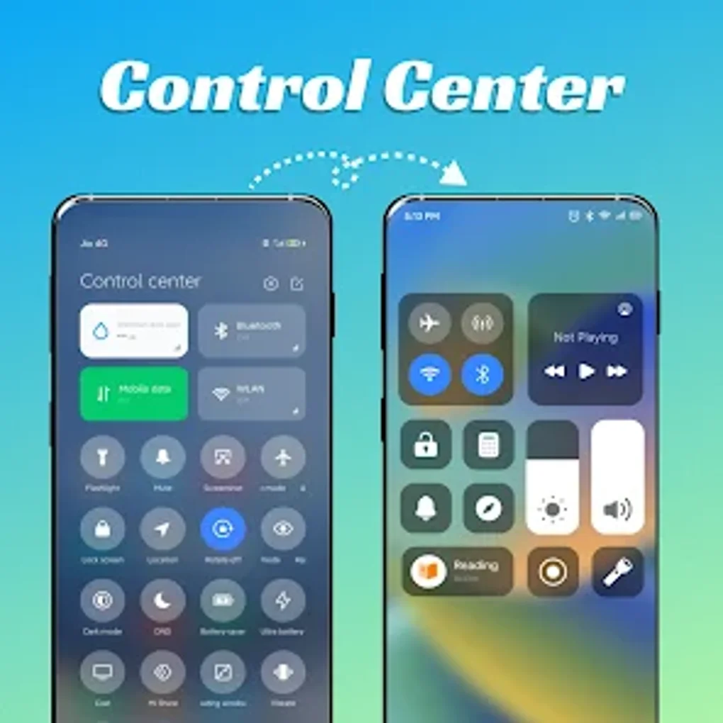Control Center IOS 17 for Android - Download