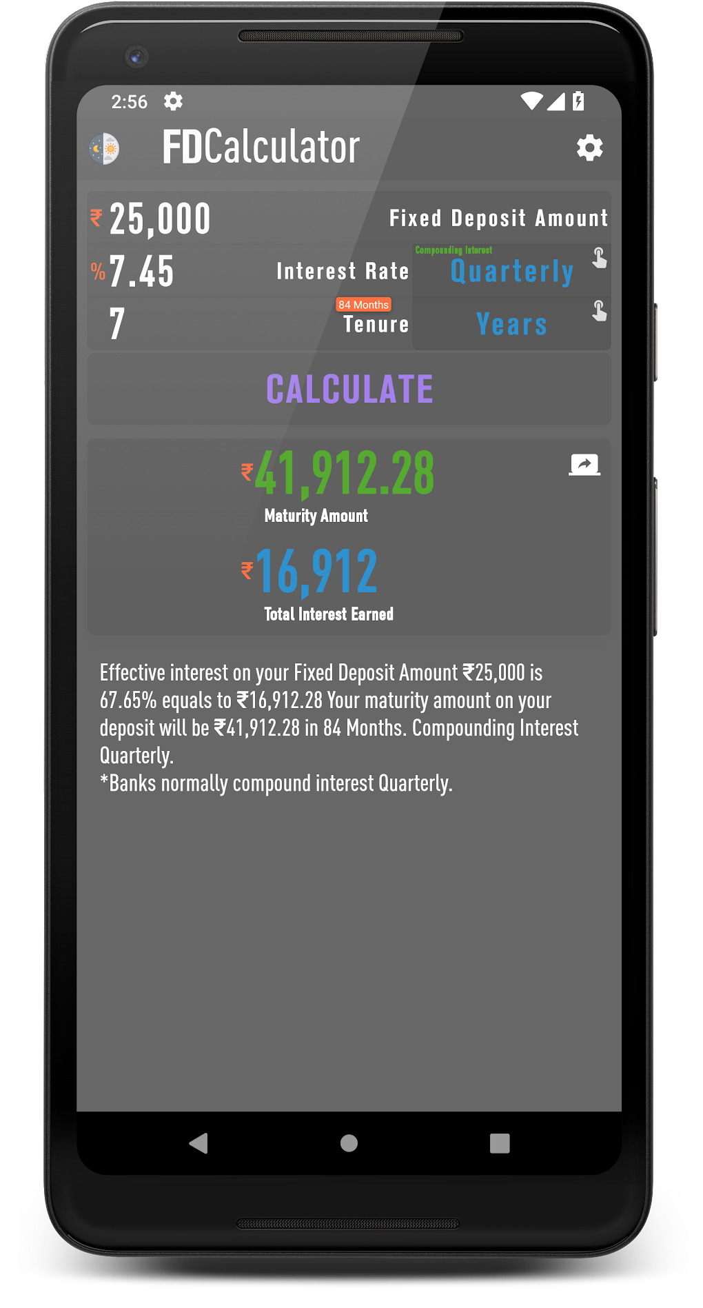 FD Deposit Calculator APK for Android - Download