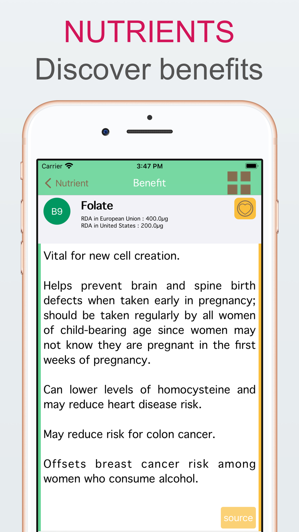 Food Assistant Lite for iPhone - Download