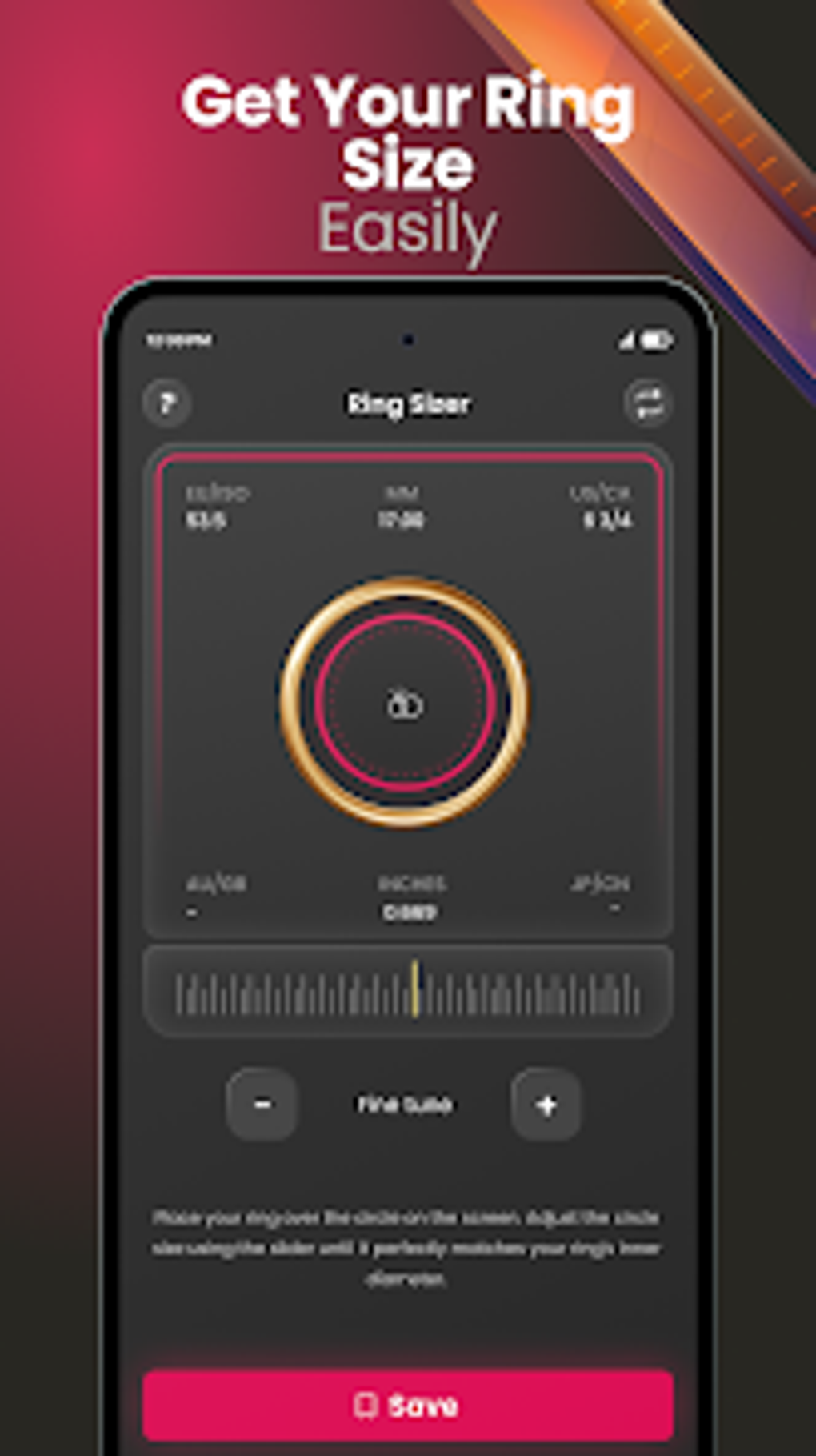 Ring Sizer Tool - Ring Measure for Android - Download