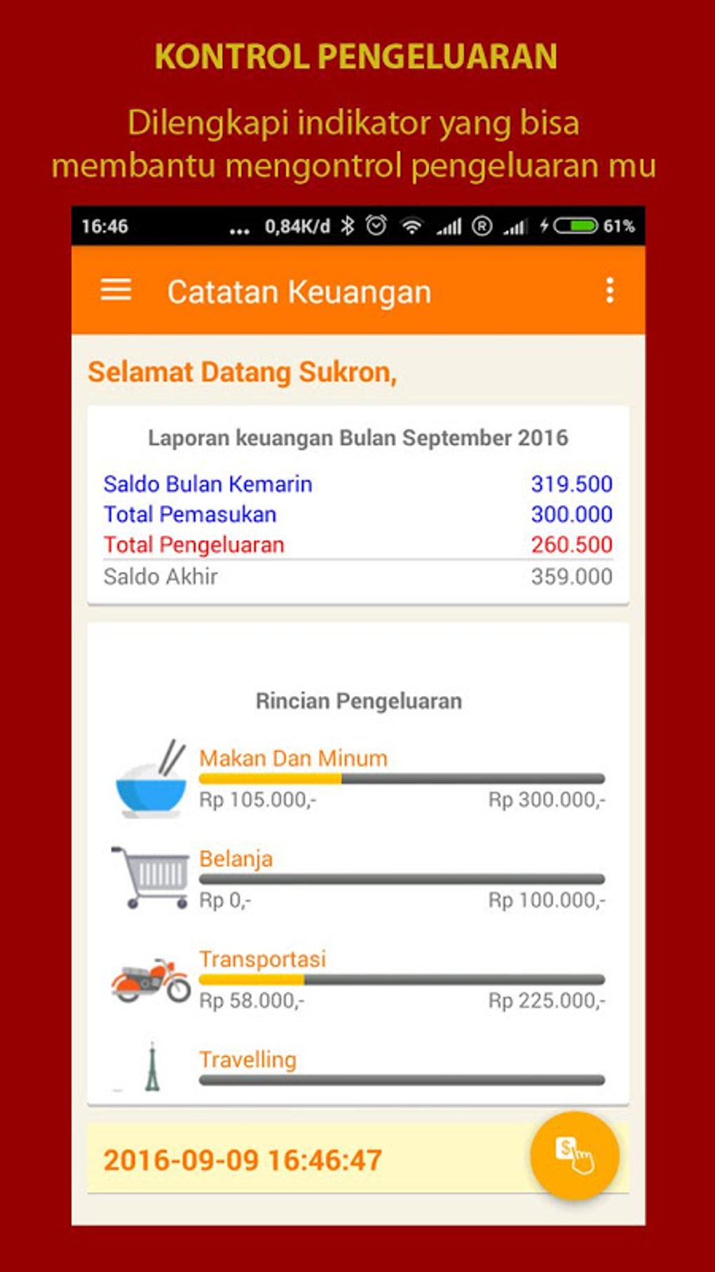 Catatan Keuangan APK para Android - Descargar