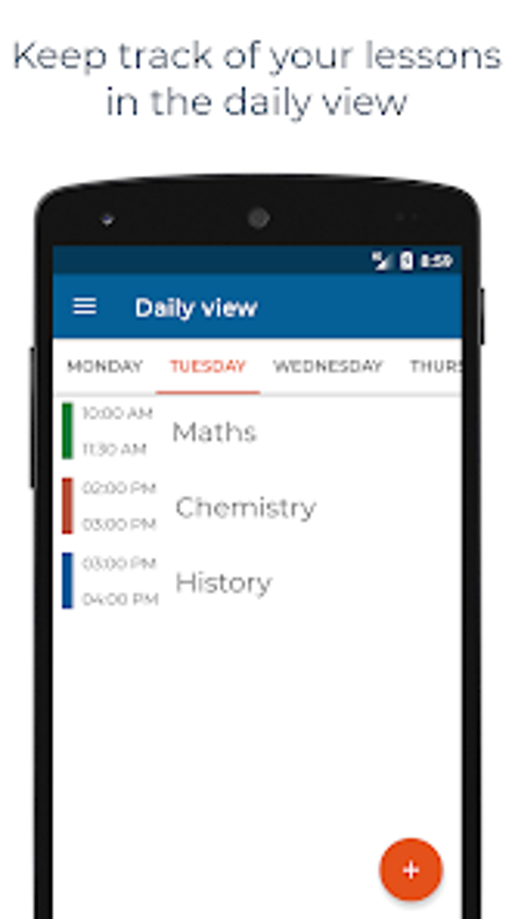 Timetable para Android - Descargar