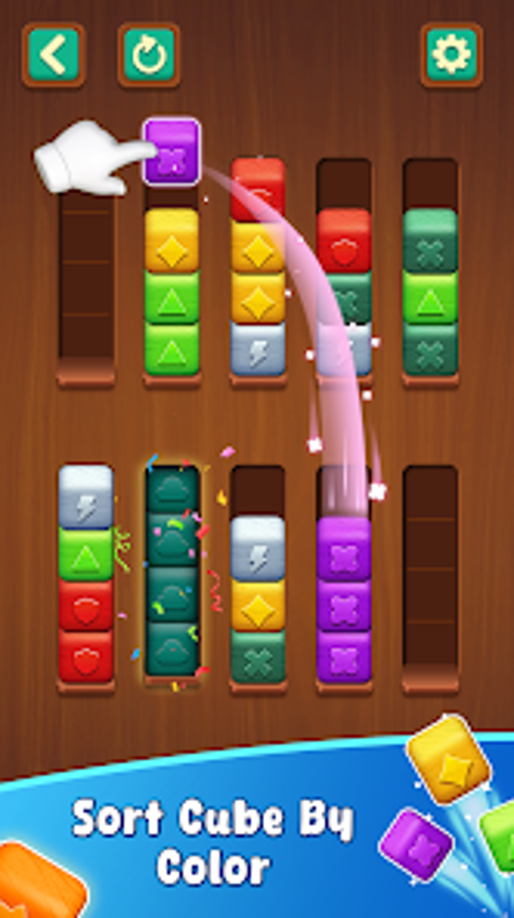 Color Wood Block: Sort Puzzle pour Android - Télécharger