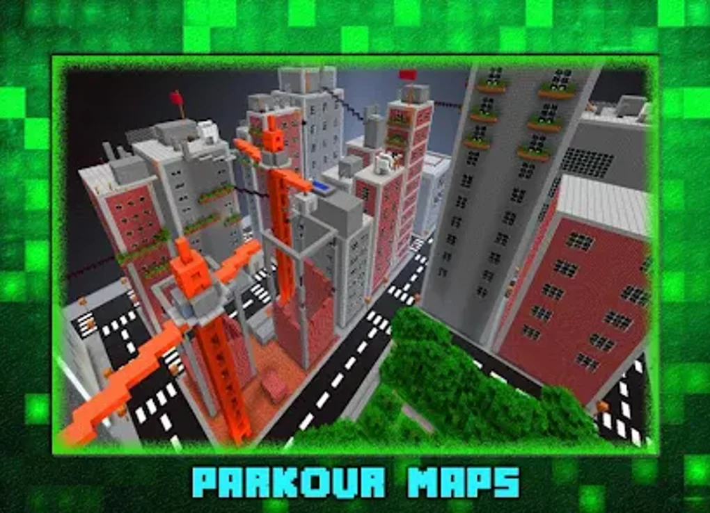 Mods with Parkour Maps for Android - Download
