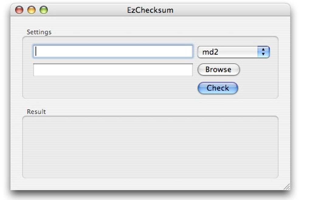 EzChecksum para Mac - Descargar