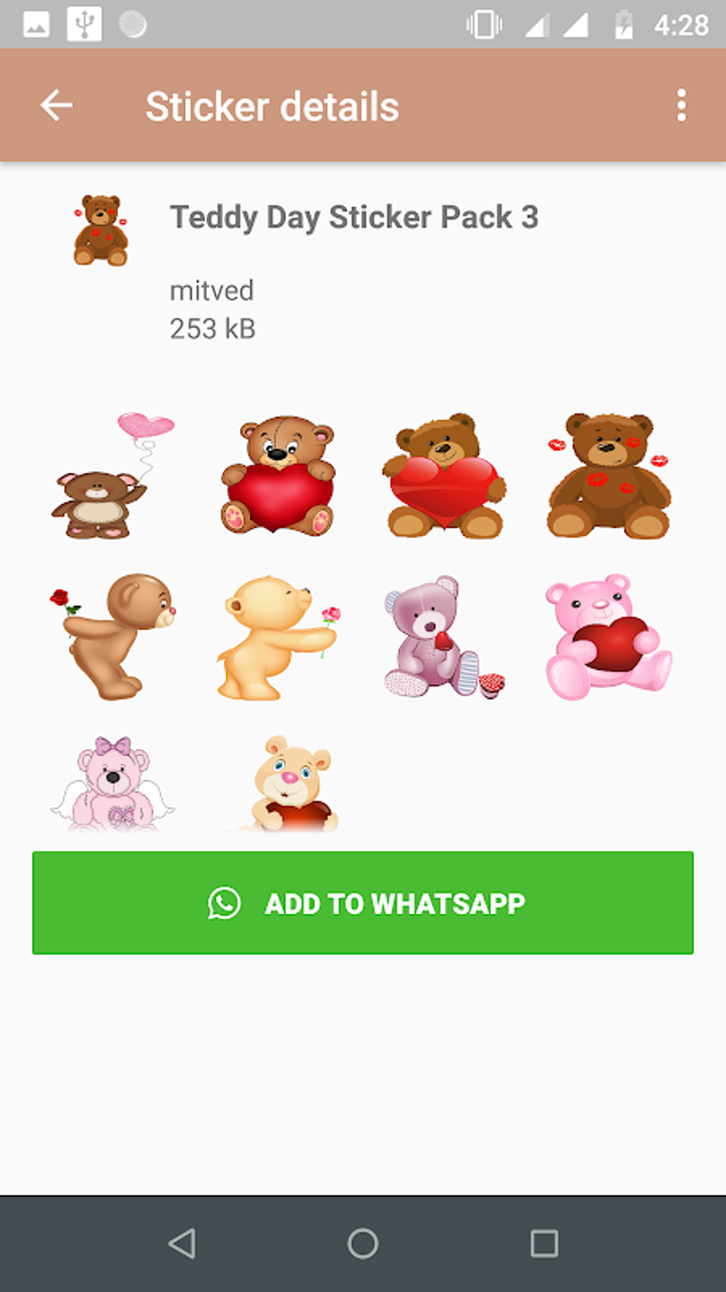 Teddy Bear Stickers for Whatsapp (WAStickerApps) APK for Android - Download