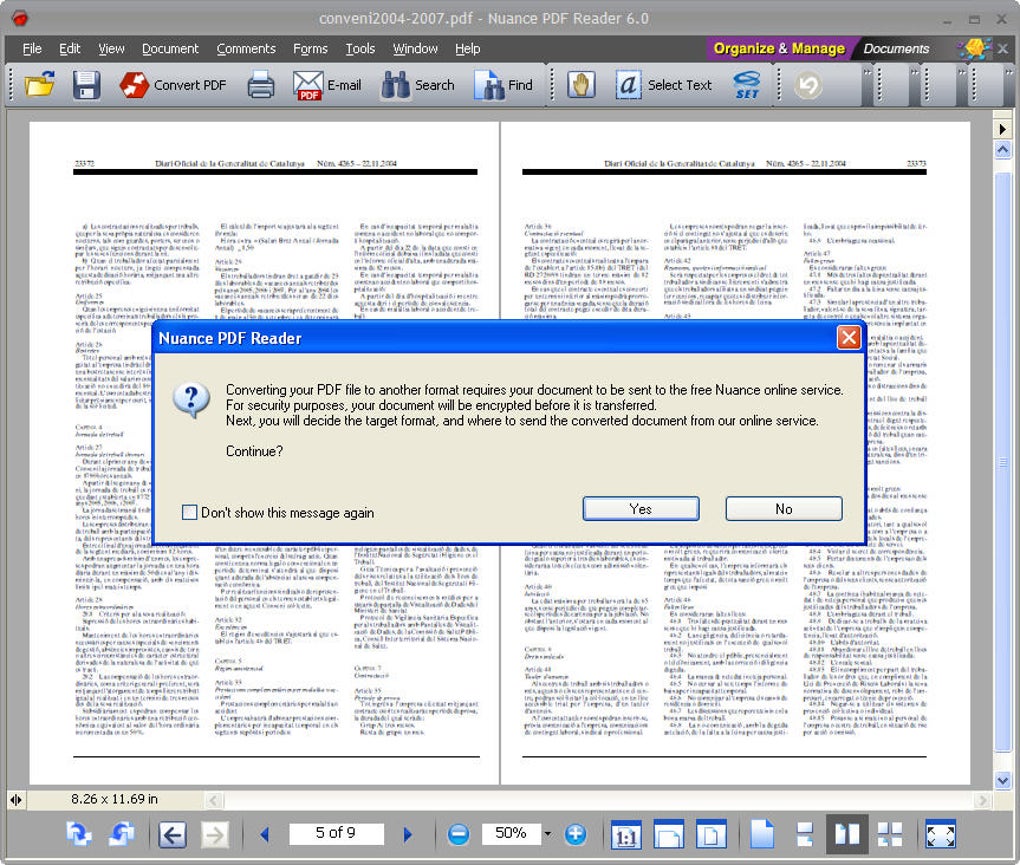 Nuance PDF Reader Download