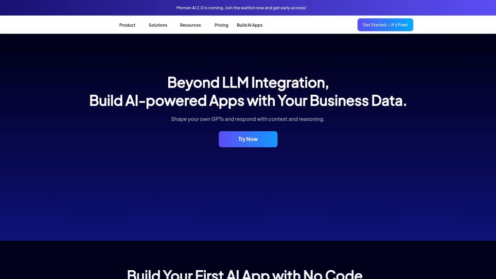 Momen AI for AI Coding: review, features & use cases