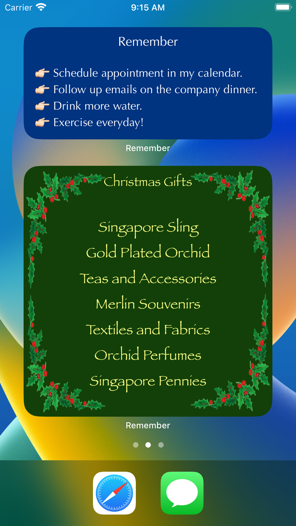 Remember: Stickies Widget for iPhone - Download