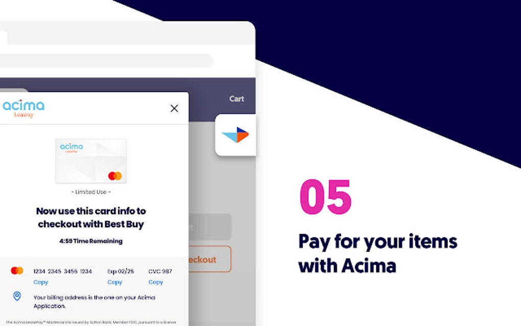 Acima Leasing - The No Credit Alternative for Google Chrome - Extension ...