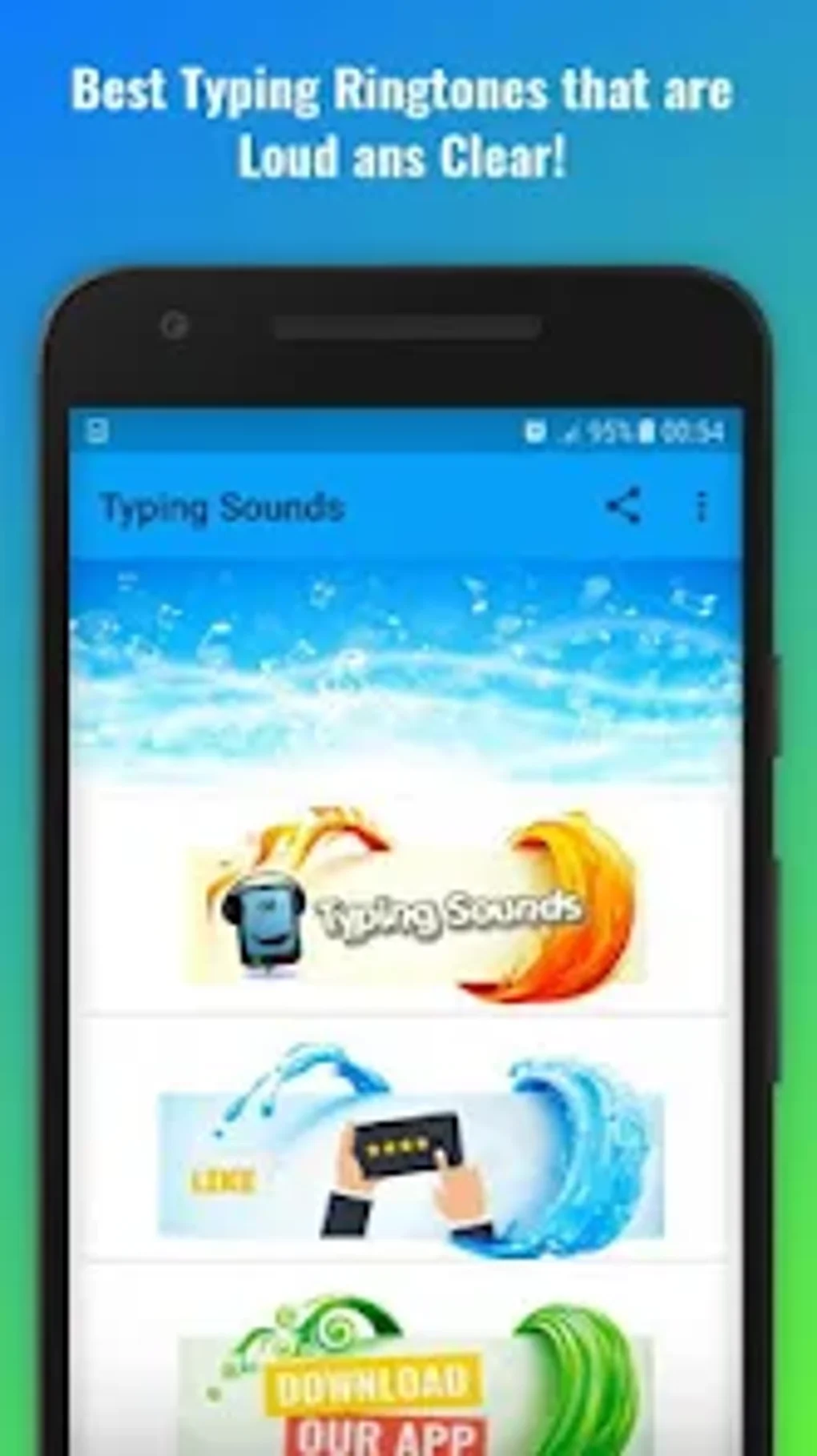 Typing Sounds per Android - Download